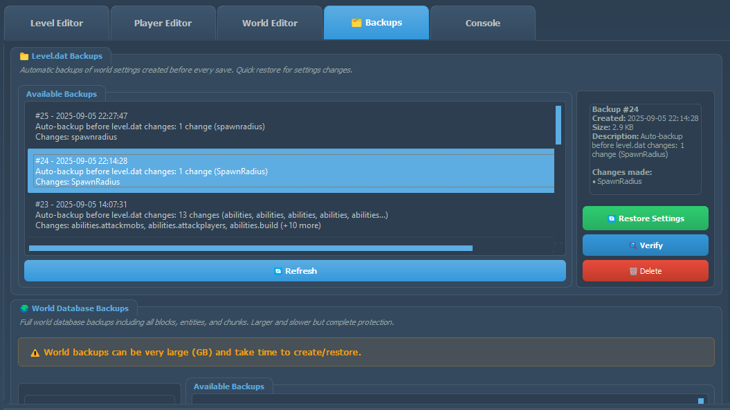 Bedrock Toolchest - The Ultimate Minecraft Bedrock World Editor