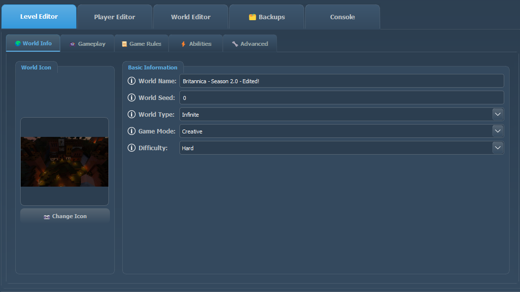 Bedrock Toolchest - The Ultimate Minecraft Bedrock World Editor